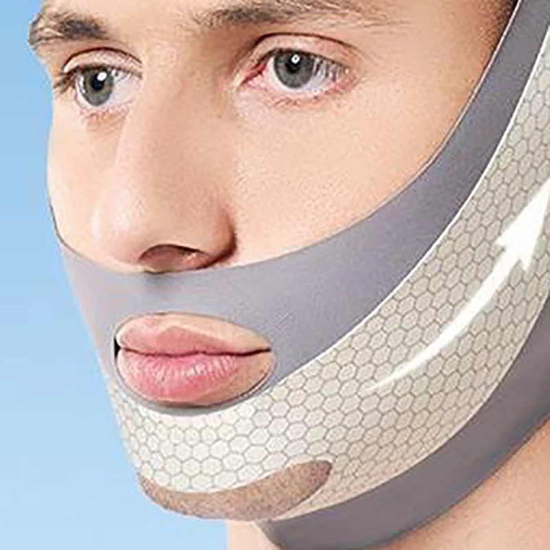 Slimming Slimmer for Double Chin Face Mask Facial Thin Bandage Skin ...