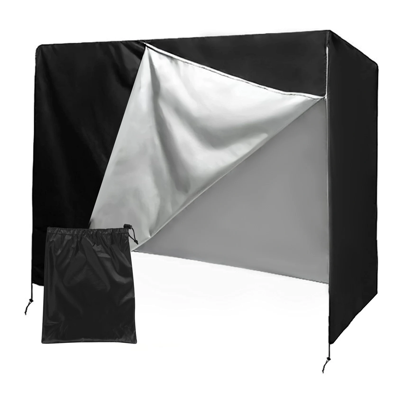 ABLG Garden Swing Cover 3-Seater Swing Hammock Cover Outdoor Garden ...