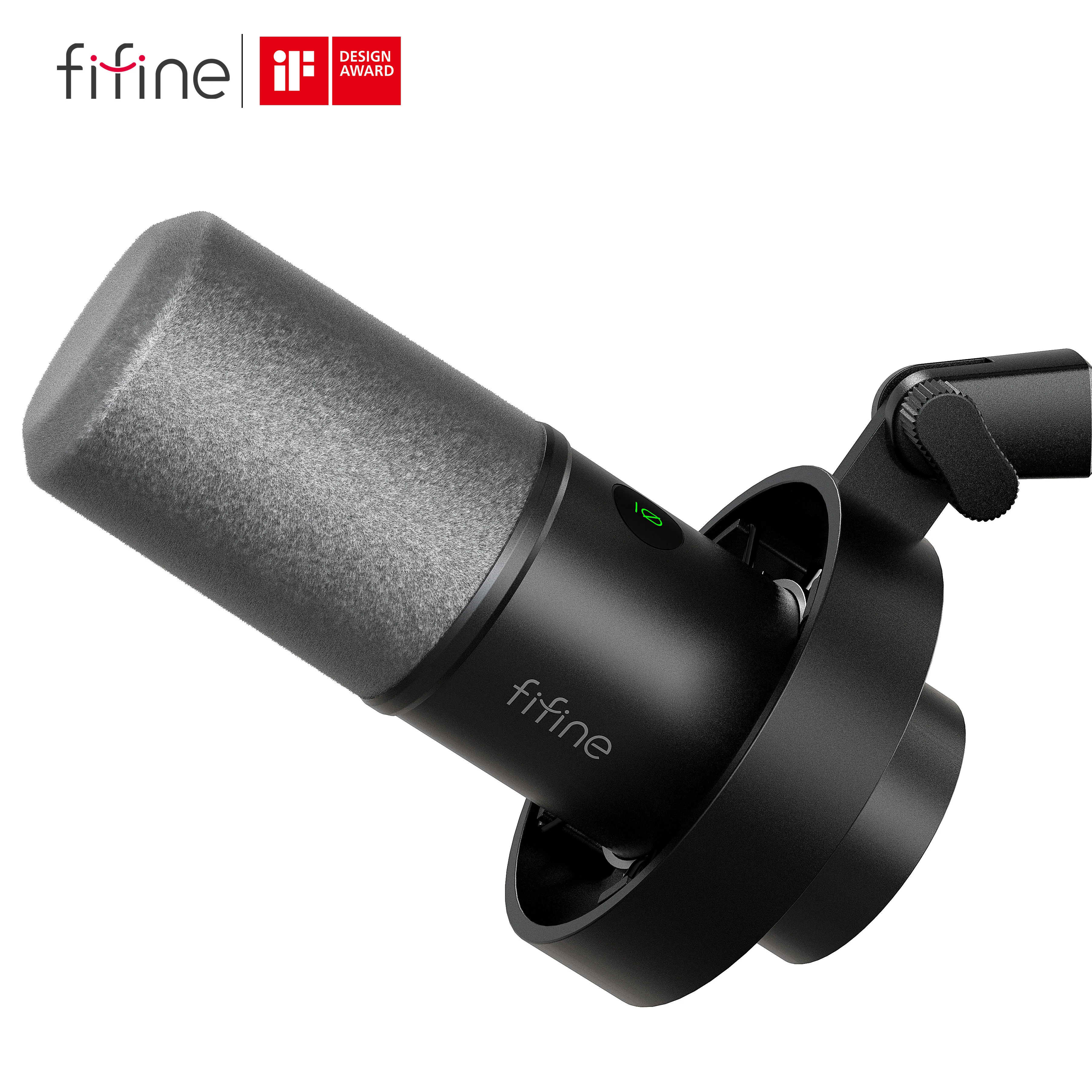 FIFINE-XLR-Microfone-din-mico-com-monitoramento-em-tempo-real-microfone ...