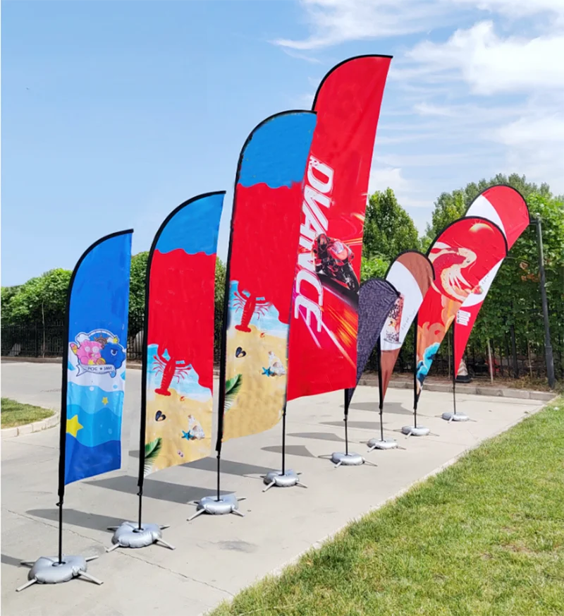 High-Quality-Polyester-Rectangle-Display-Beach-Flag-Banner-for ...
