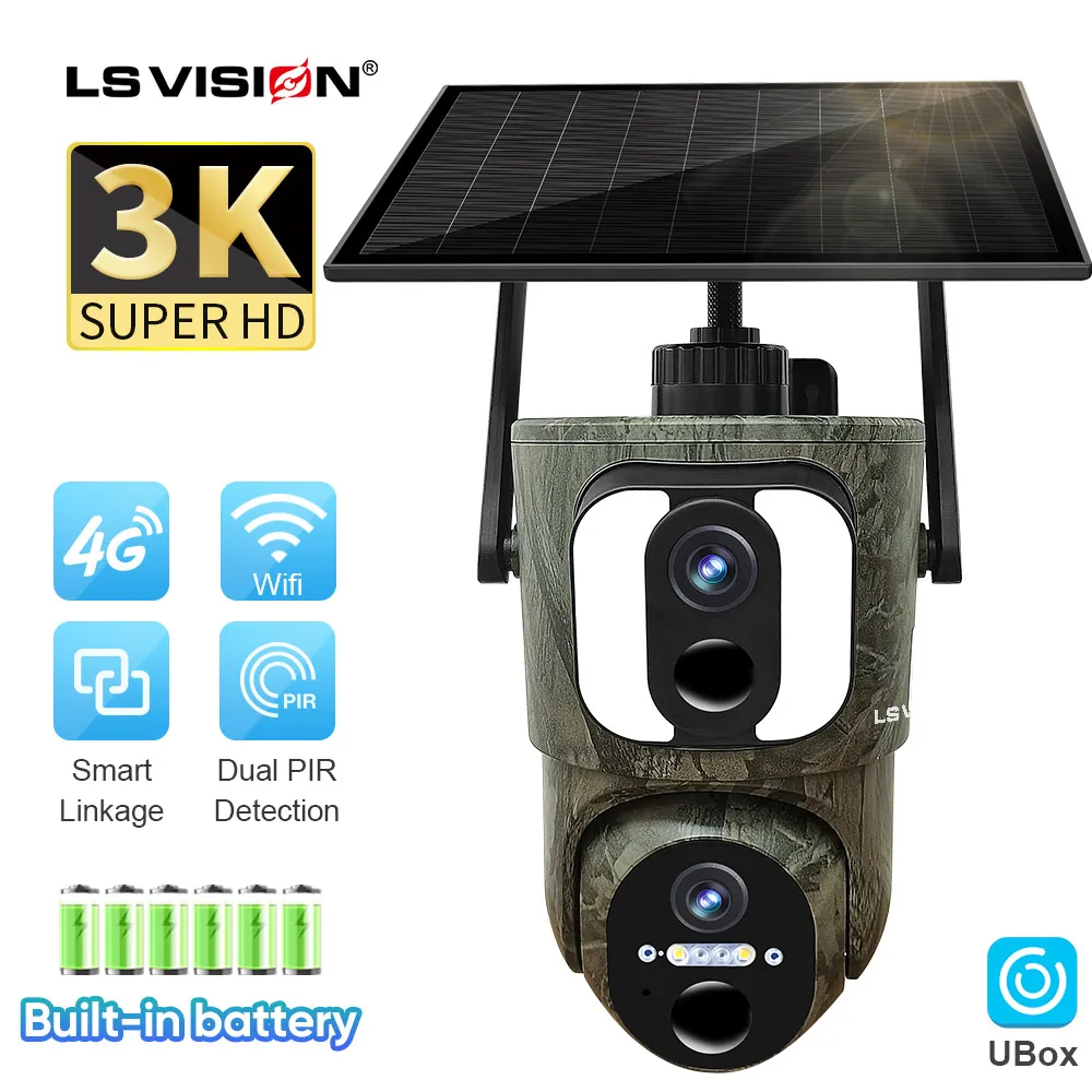 LS-VISION-3K-Dual-Screen-WiFi-Solar-Camera-Outdoor-Sim-4G-Linkage-Dual ...