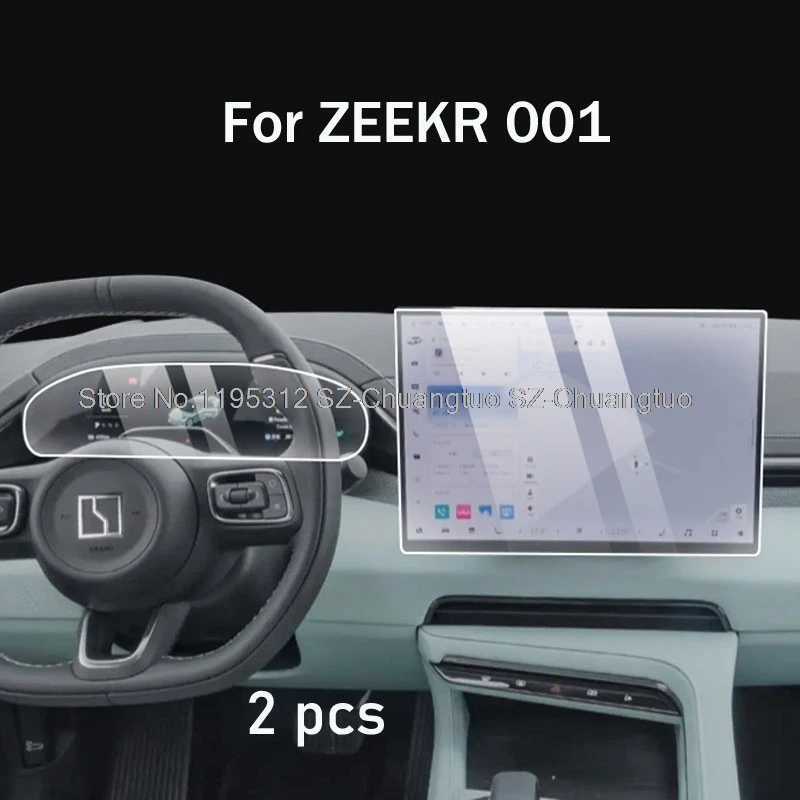 Tempered glass screen protector For ZEEKR 001 ZEEKR 007 2024 2025 car ...