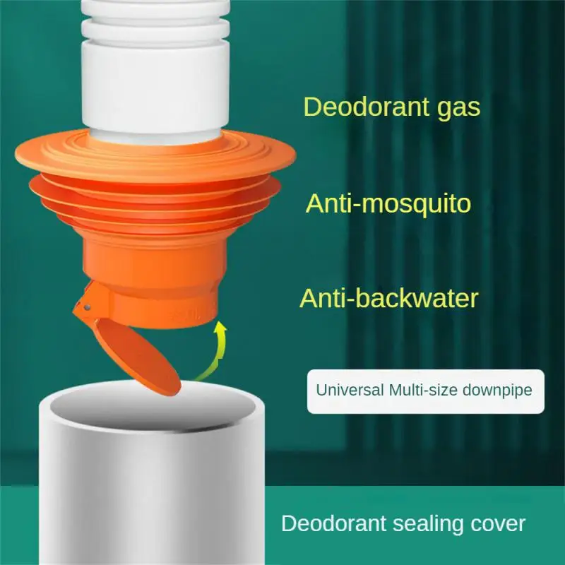 Sewer-Deodorant-Cover-Sewer-Pipe-Deodorizer-Sealing-Odor-proof-Bathroom ...