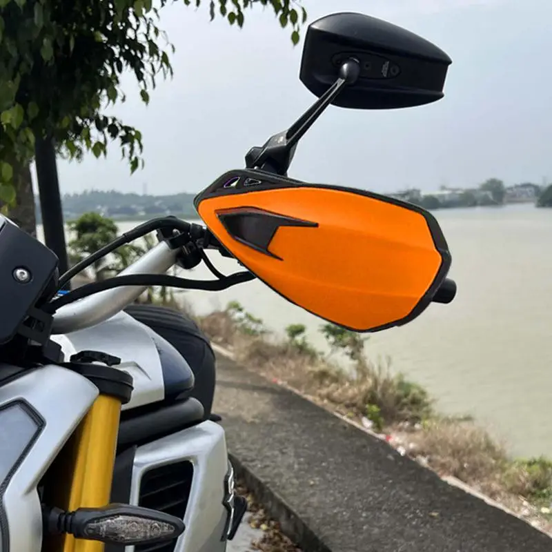 ATV Handguards Motorcycle Handle Bar Protector Windproof Shield Anti ...