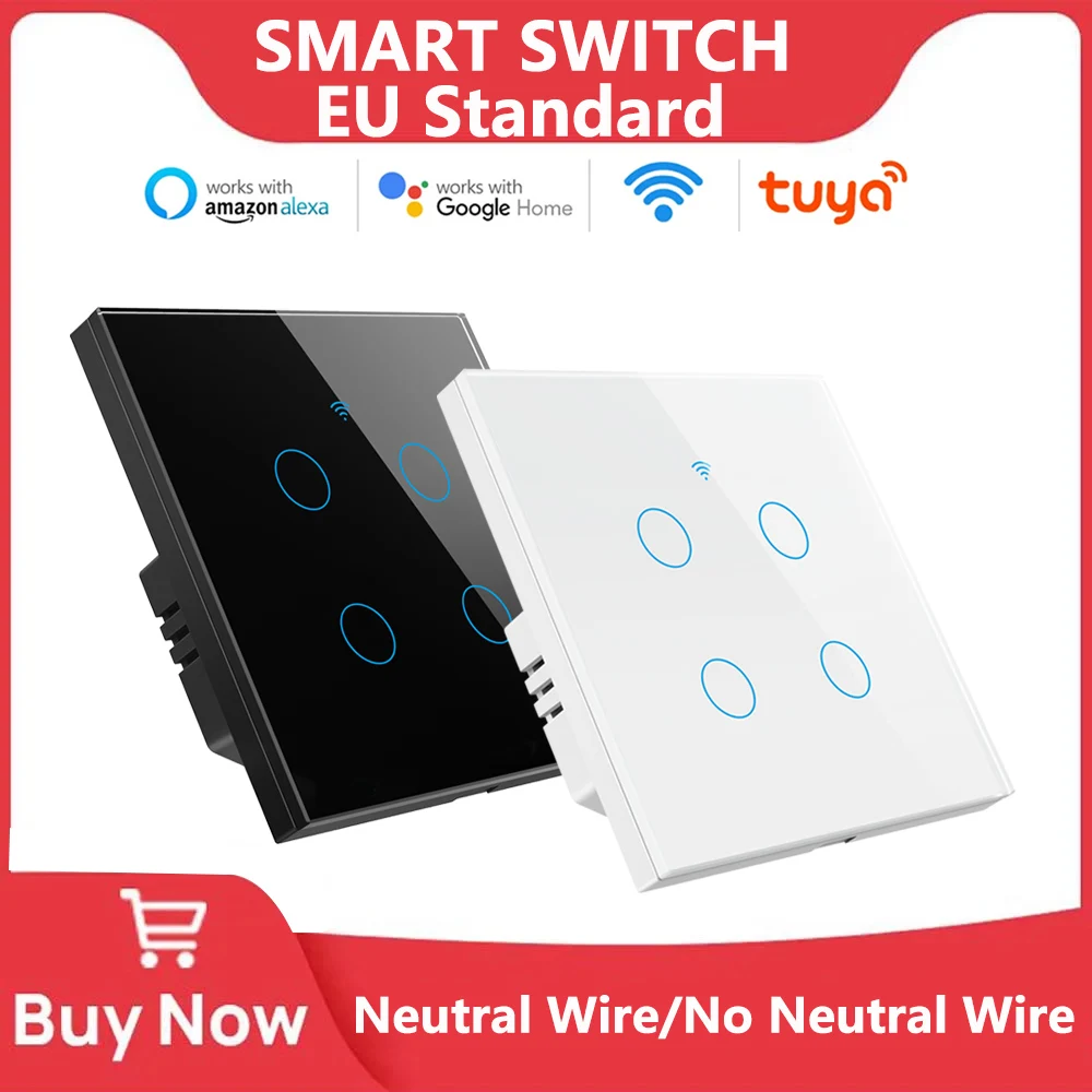 Smart-Switch-EU-WiFi-Smartlife-Cavo-neutro-Senza-cavo-neutro ...