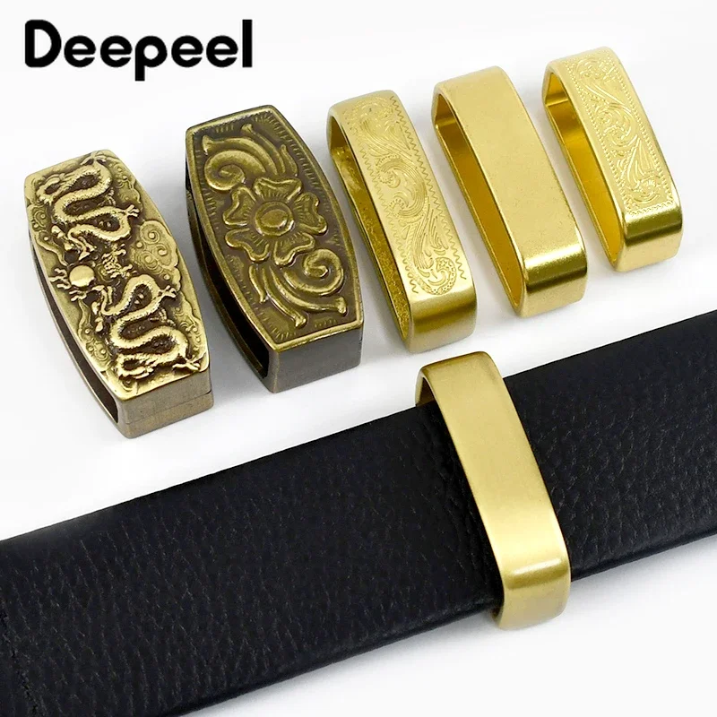 2Pcs-Deepeel-35-40mm-Pure-Copper-Belts-Rings-Buckles-Leather-Belt-Loops ...