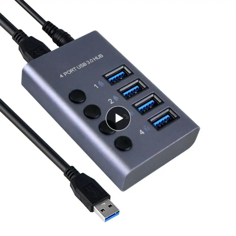 Multi-port-Data-Transfer-Usb-Docking-Station-Multiple-Expander-Usb-3-0 ...