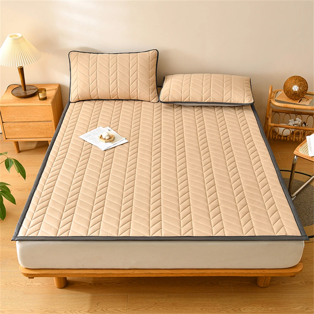 Soybean-Fiber-Mattresses-Ultrathin-Foldable-Non-slip-Bed-Mat-Fold ...