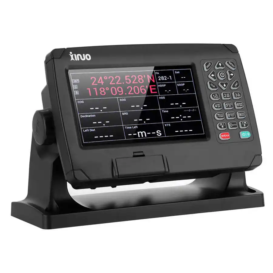 7in Boat Gps Chart Plotter Marine Navigation Bds/gps Ipx6 Waterproof ...