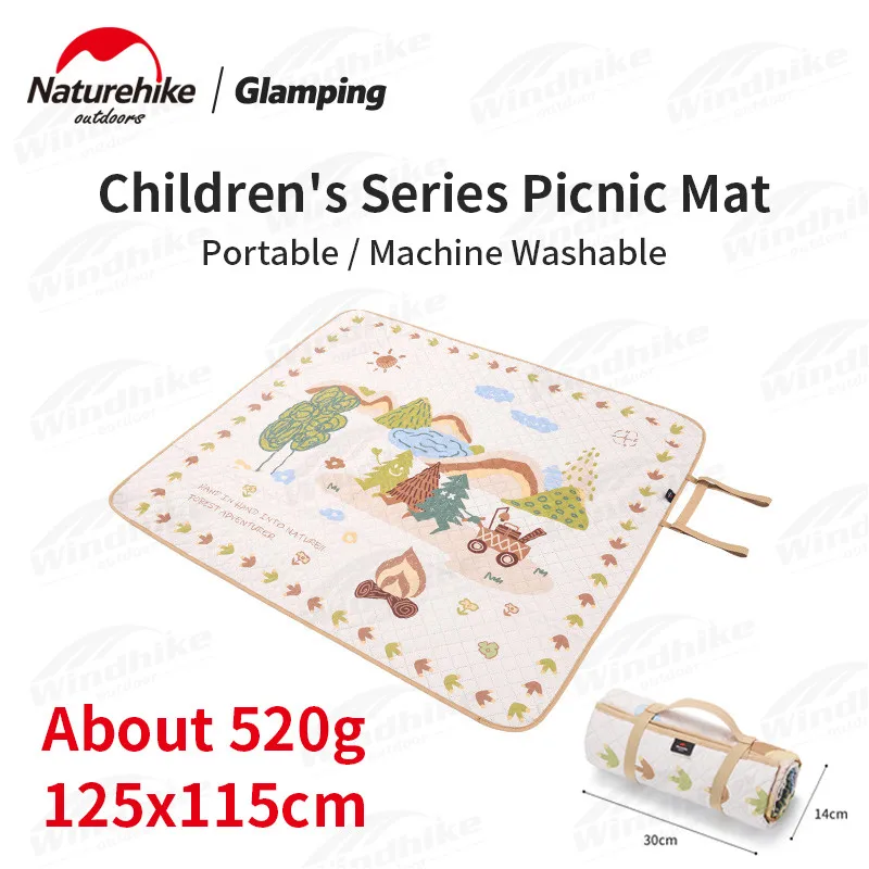 Naturehike-125x115cm-Children-Moisture-Proof-Pad-Cartoon-Pattern ...