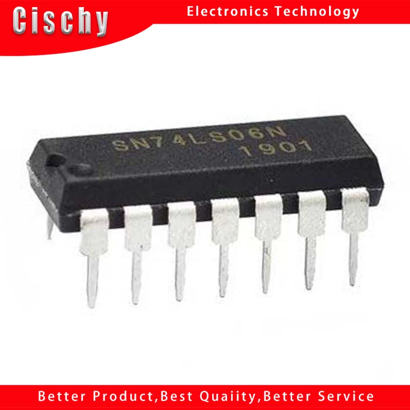 1PCS SN74LS06N DIP14 SN74LS06 DIP 74LS06N 74LS06 HD74LS06P nuevo y original IC|Relés| - AliExpress