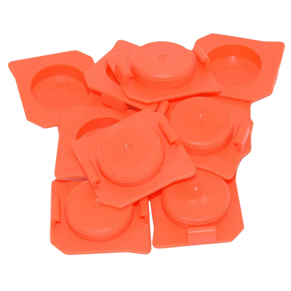 100 Pieces Needle Tube End Cover Dispensing Glue Syringe End Caps Set ...