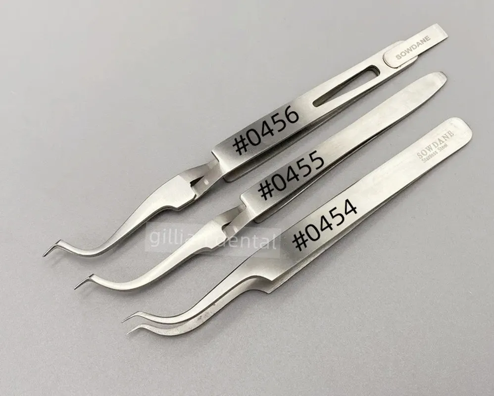 1PC GERMAN Lingual Buccal Tube Bracket PLACING Stainless Tweezers ...