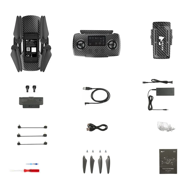 Hubsan ACE PRO REFINED GPS Drone 4k Profesional 5G WIFI 15km 3-Axis ...