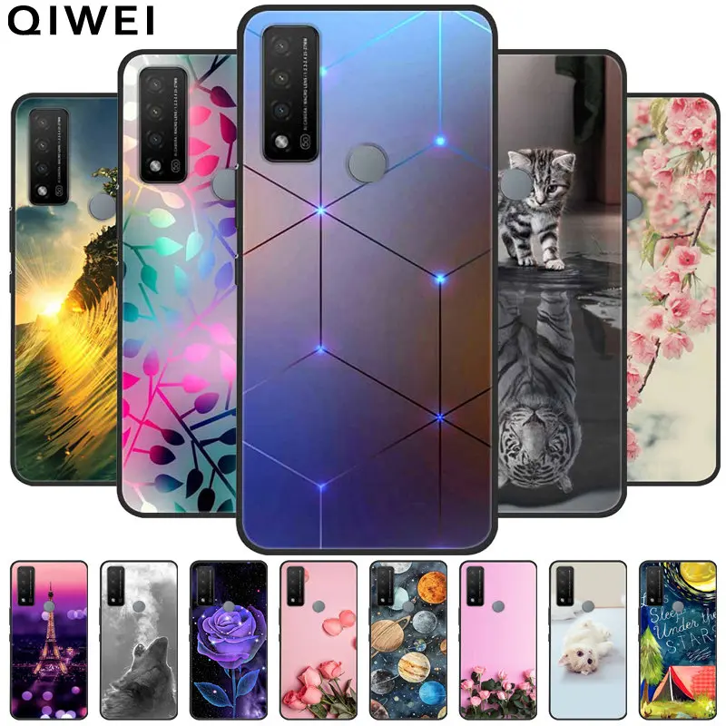 For-TCL-20-R-5G-Case-Shockproof-Silicon-Soft-TPU-Lovely-Phone-Back ...