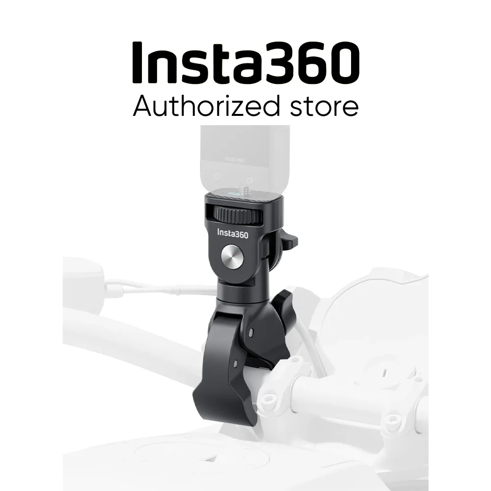 Official & Original Insta360 Heavy Duty Clamp ,Motorcycle Accessories ...