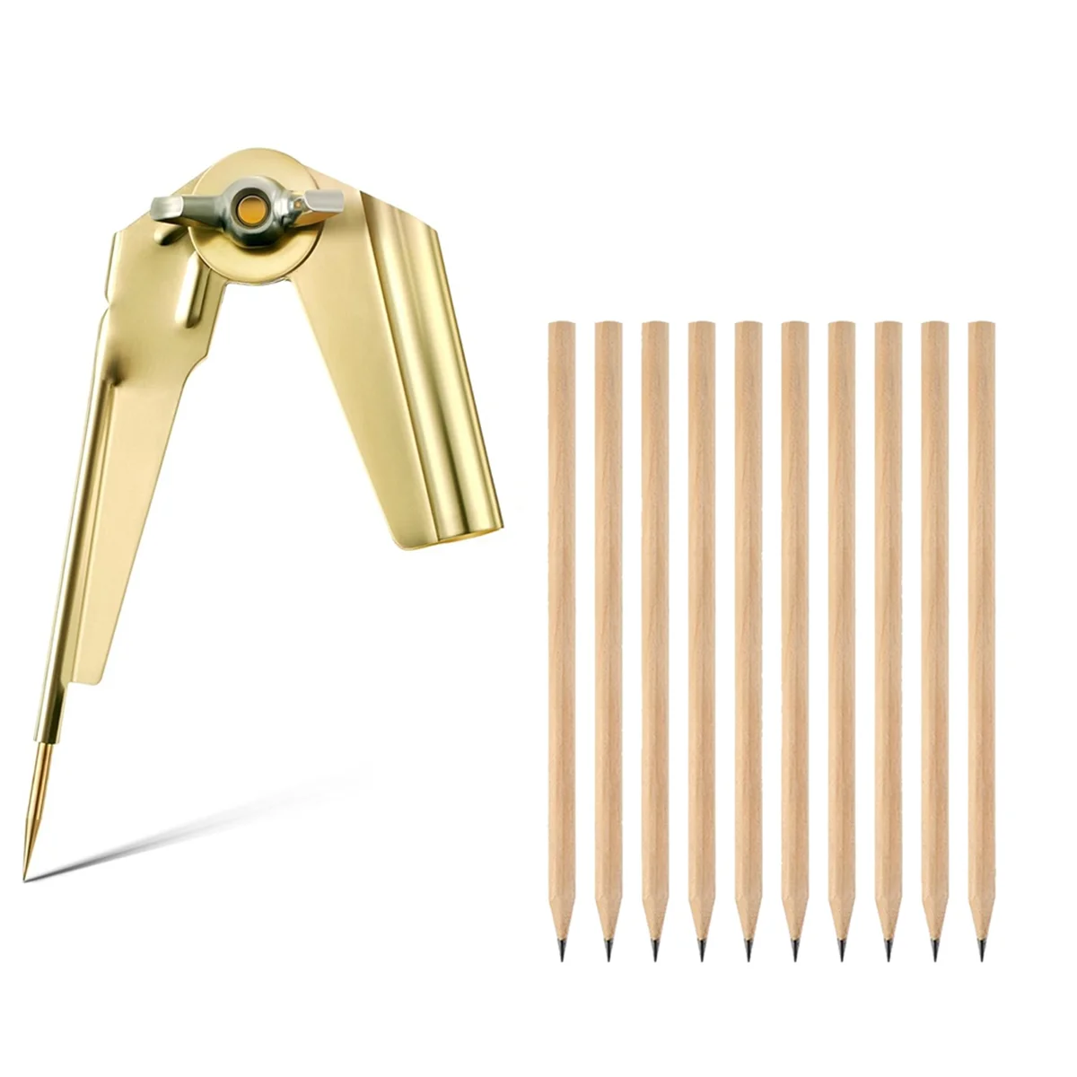 Pencil-Compass-and-Scriber-Compass-Scribe-Tool-Woodworking-Compass ...