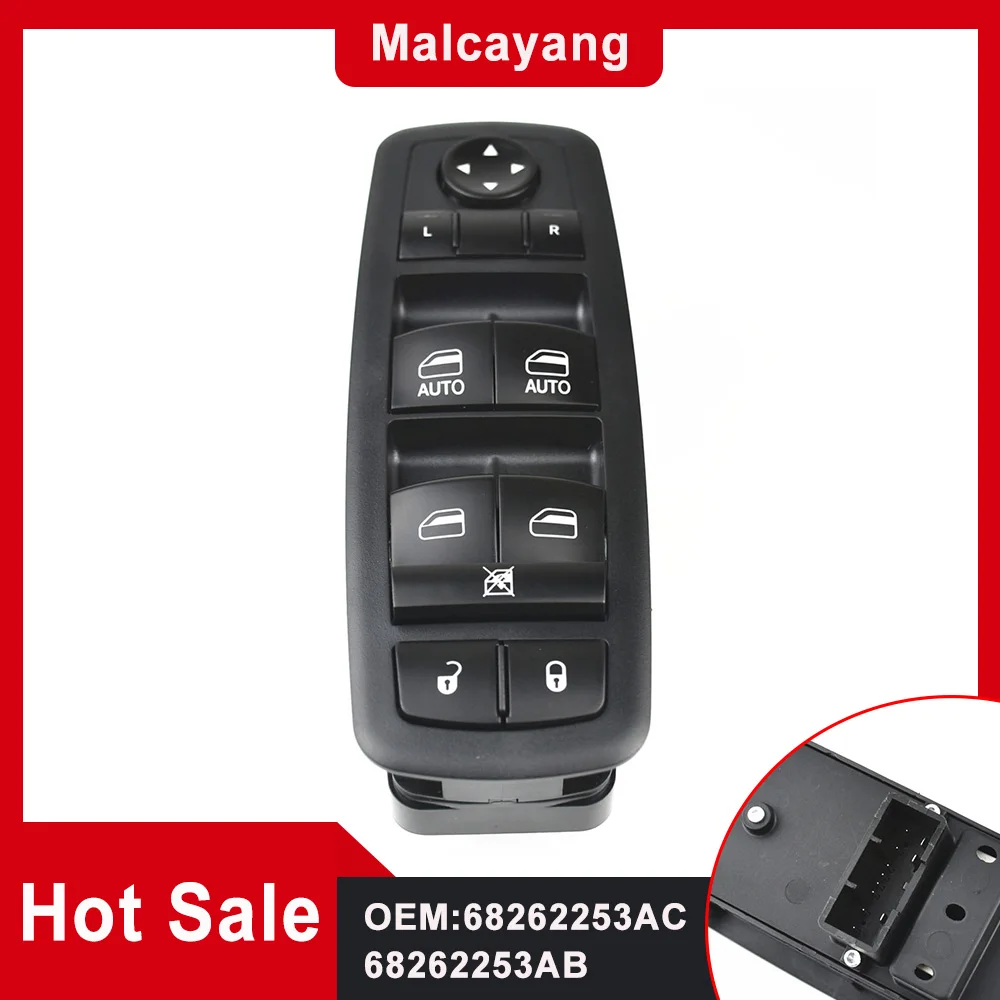 NEW Power Control Window Switch 68262253AC 68262253AB 68262253AA For ...