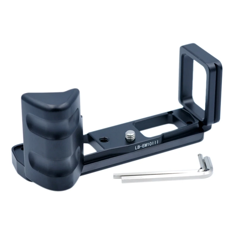 Quick-Release-L-Plate-Bracket-Double-Handle-for-Olympus-OM-D-E-M10-Mark ...