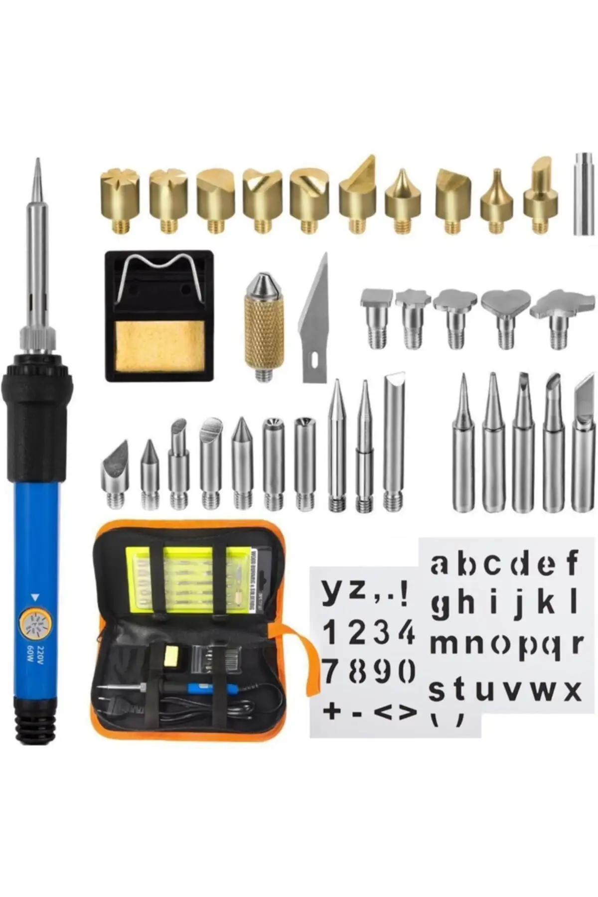 Heat Set 37l Parça Wood Burning Pen Hobby Painting Burning Processing ...