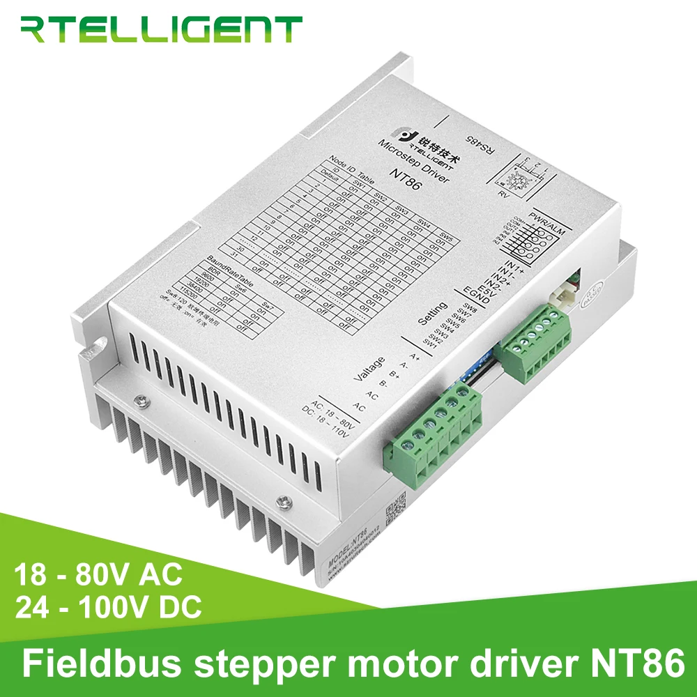 Rtelligent-2-3-phase-Nema-34-NT86-18-80V-RS485-Network-ModBus-Control ...
