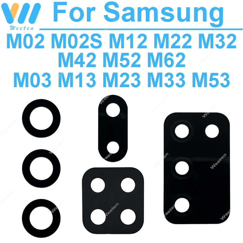 1PCS Back Camera Lens Glass Use For Samsung Galaxy M02 M02S M12 M32 M42 ...