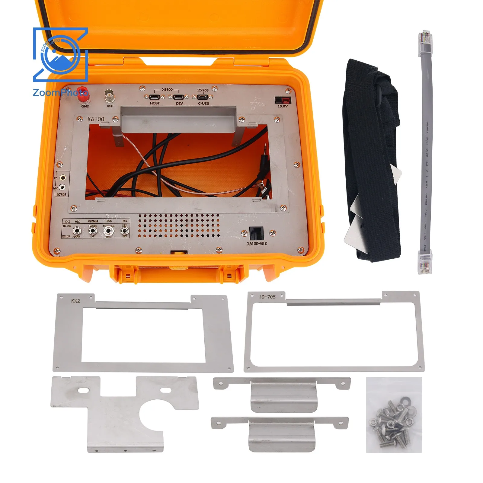 Plastic-Waterproof-Radio-Box-for-XIEGU-X6100-Elecraft-KX2-and-for-ICOM ...