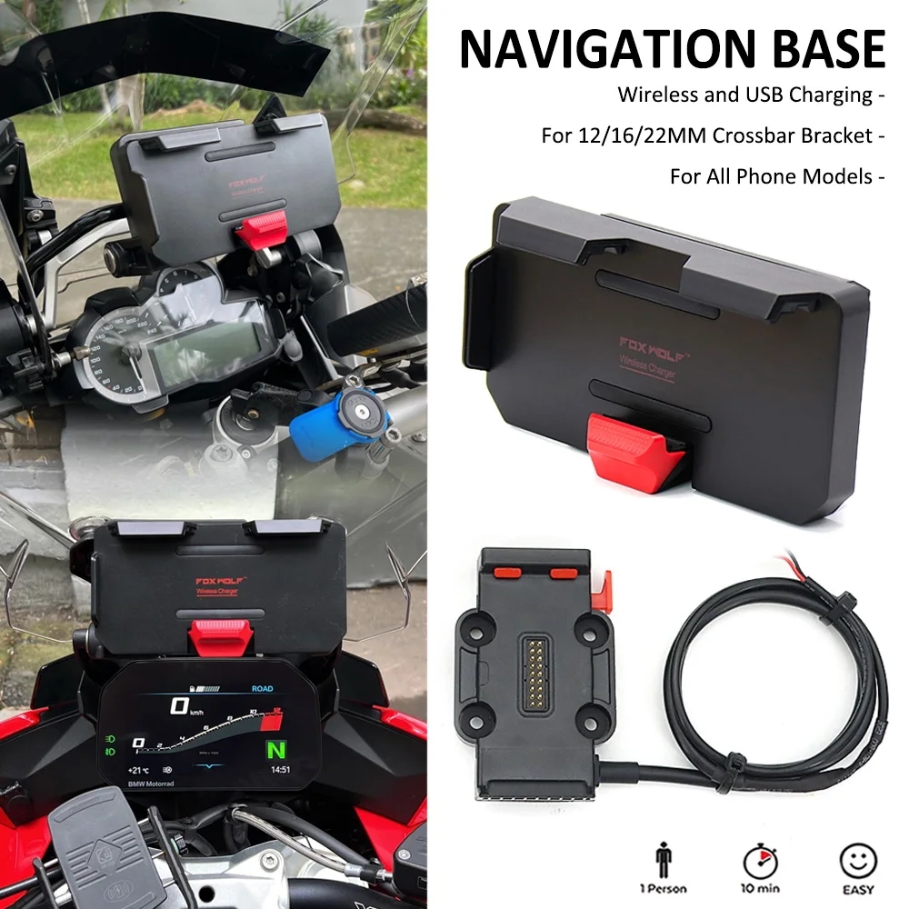 For-All-Motorcycle-Wireless-Charging-12mm-16mm-22mm-Crossbar-Roll-Bar ...