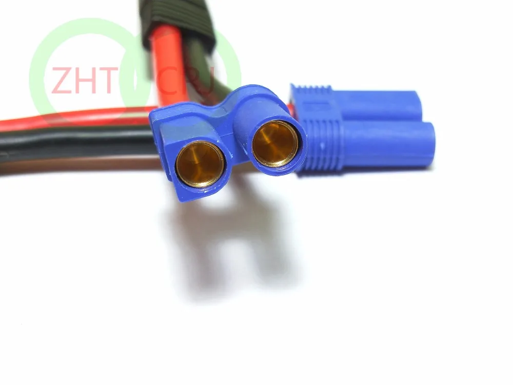 1PCS-Soft-silicone-Cable-10AWG-12cm-EC5-Female-TO-SAE-Power-Automotive ...