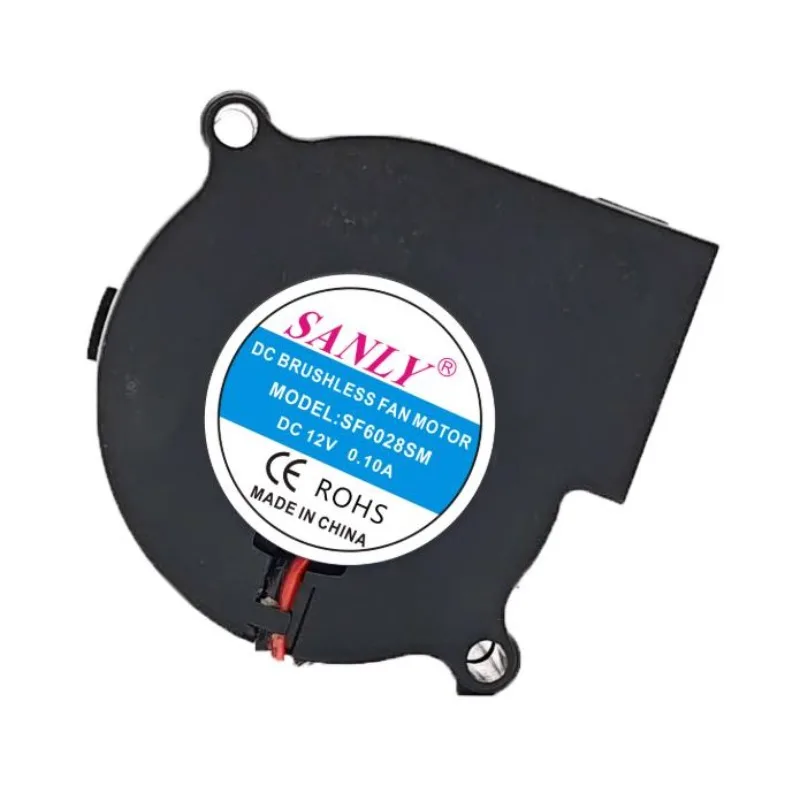 New Cooler Fan for SANLY SF6028SM 6cm 12V 0.10A Silent Turbo Blower ...