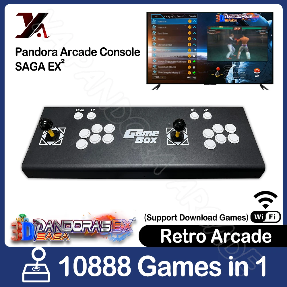 3D-EX-EX2-Series-Pandora-Box-Arcade-Console-10888-Games-in-1-Arcade ...