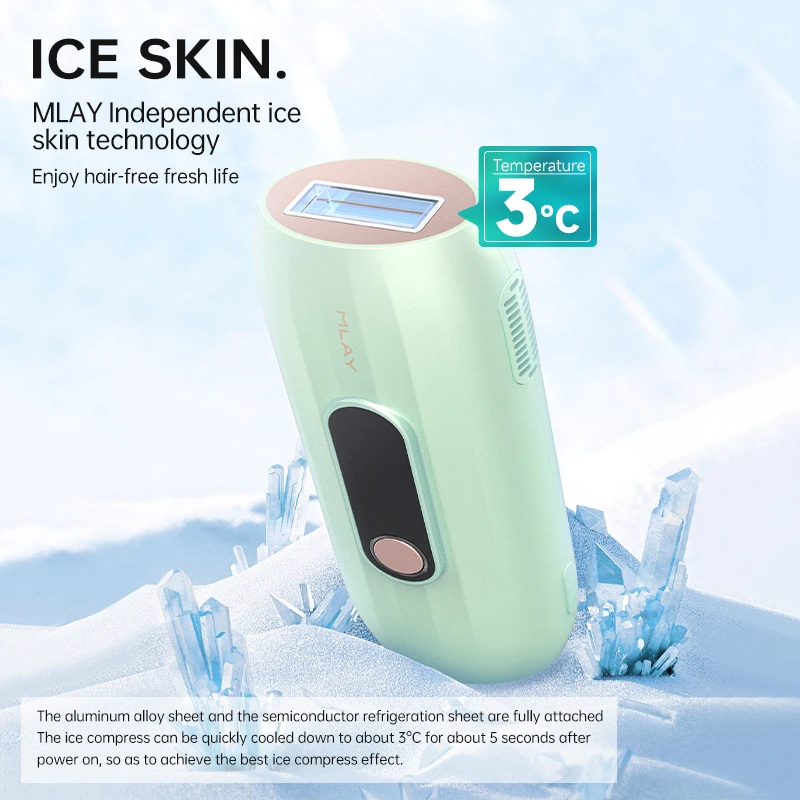 2022 New Mlay T15 Ice Cooling Ipl Laser Hair Removal Device Home Laser ...