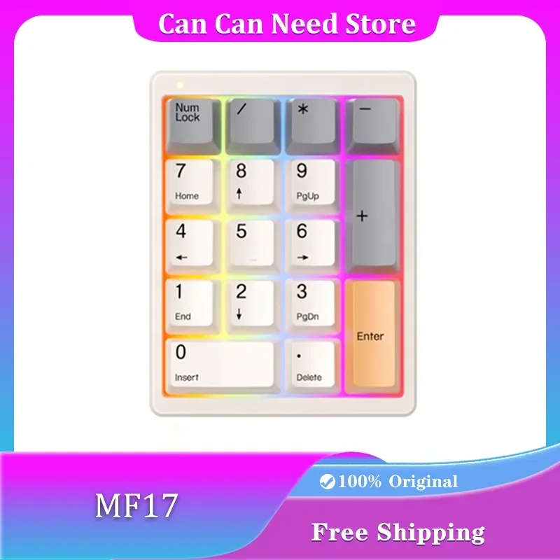 Magicforce-MF17-Mini-Keyboard-17Keys-Wired-Ergonomic-Numpad-Custom-Hot ...