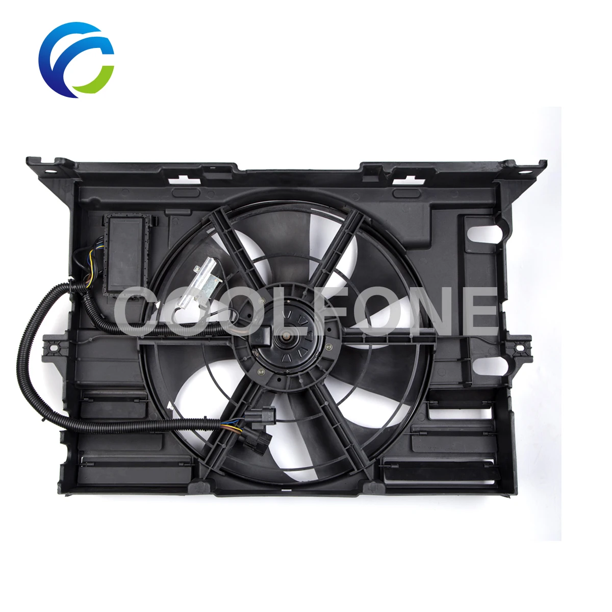 Electric-Cooling-Radiator-Fan-Assembly-for-MG7-MG-ZT-ROVER-75-750-2-5 ...