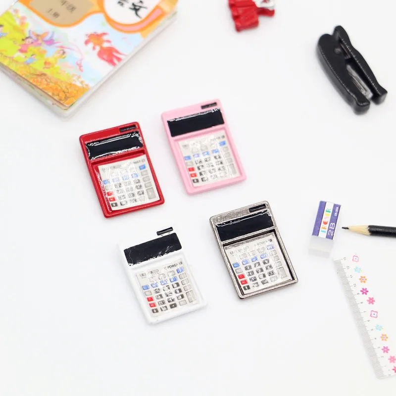 USER-X-Dollhouse-Mini-Pocket-Calculator-Stapler-Clip-Simulation ...