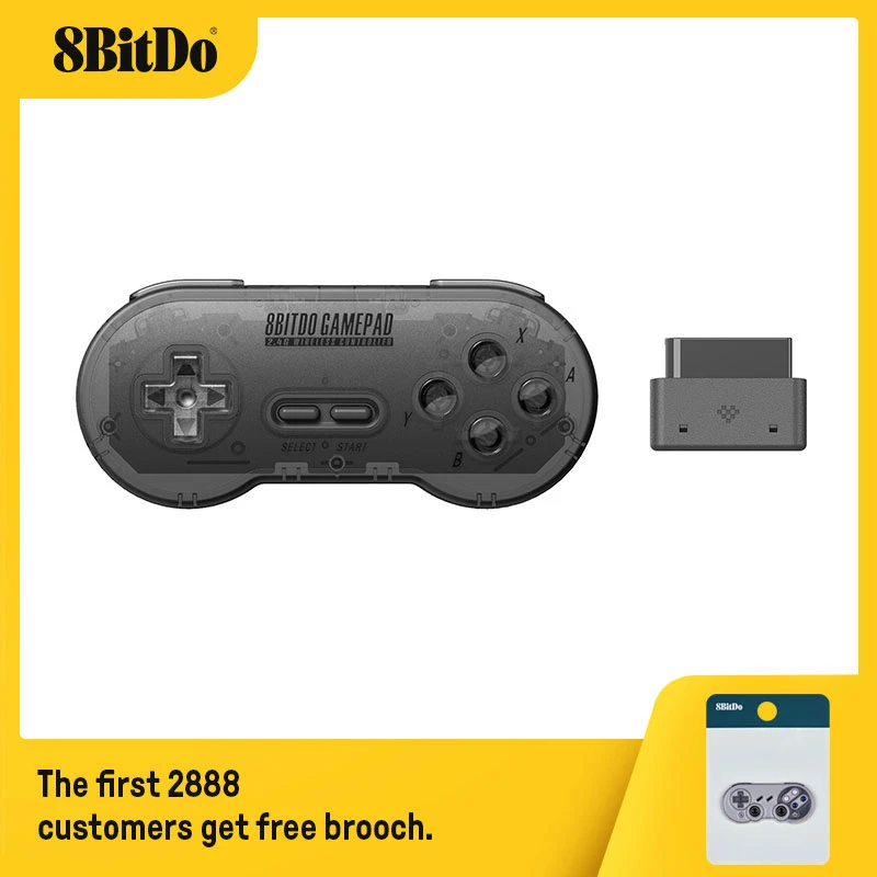 8bitdo Sn30 2.4g Wireless Gamepad For Original Snes/sfc (sn/sf ...