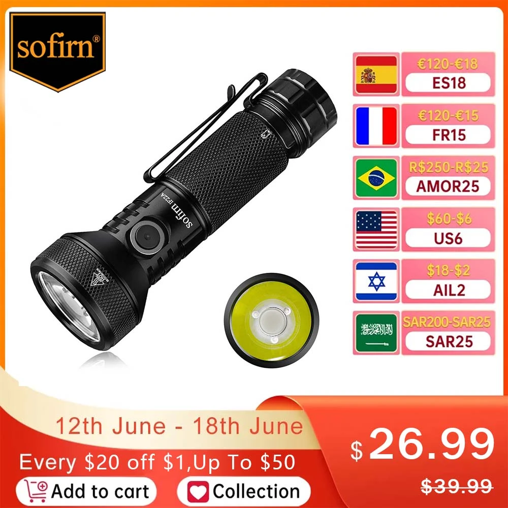Sofirn Powerful Flashlight | Usb C Flashlight Sofirn | Sofirn Super ...