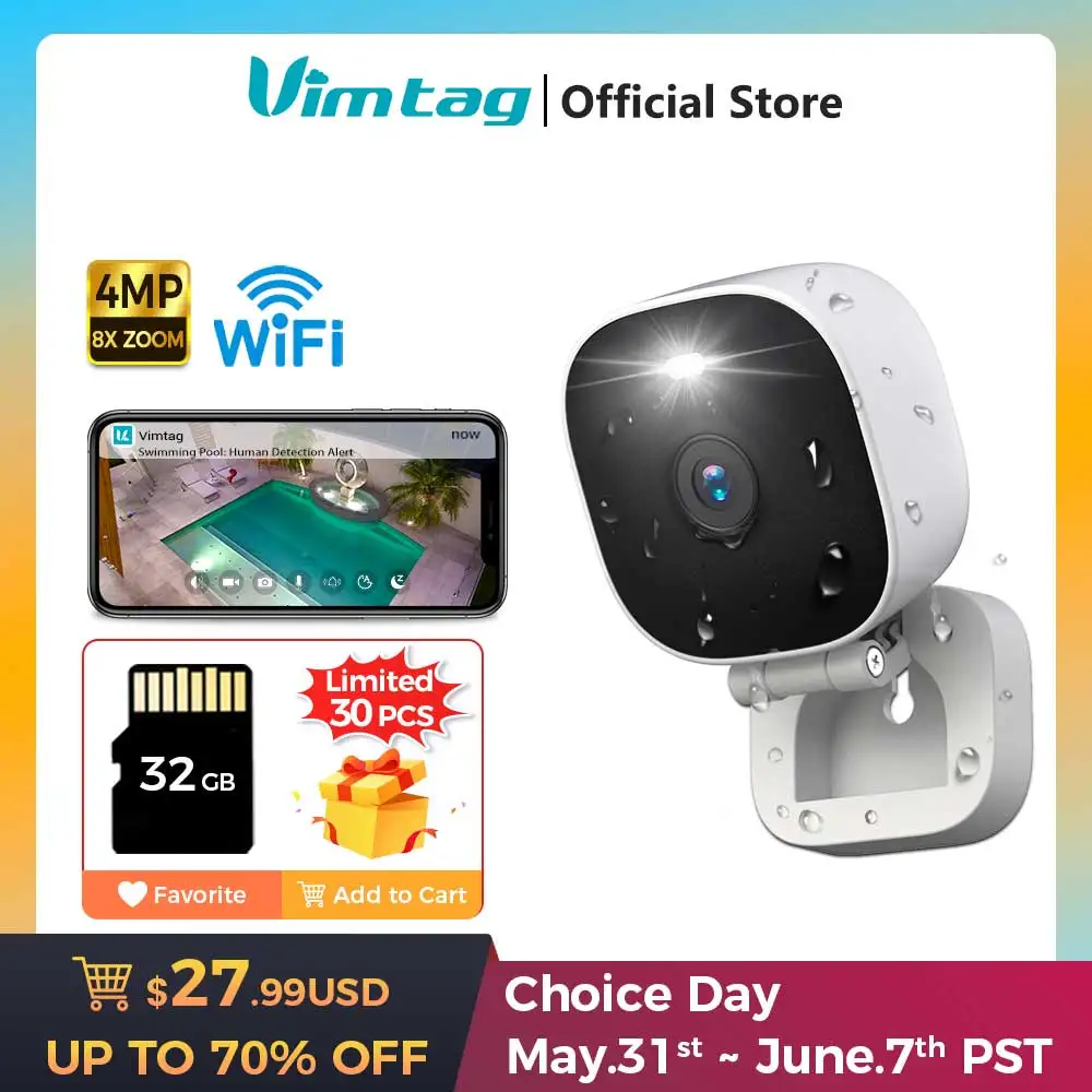 VIMTAG-4MP-camara-vigilancia-wifi-exterior-c-mara-de-seguridad-para-casa-IPTV-impermeable-para ...