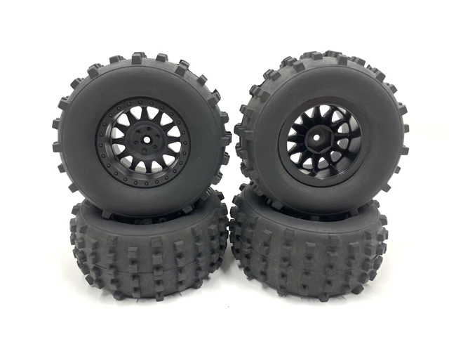 1/18 Scale RC 4X4 Truck Desert Wheels/Tires 4p Axial Yeti, 48% OFF