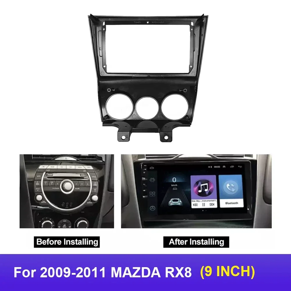 For-2009-2011-MAZDA-RX8-9INCH-Car-Radio-Fascias-Android-MP5-GPS-Player ...