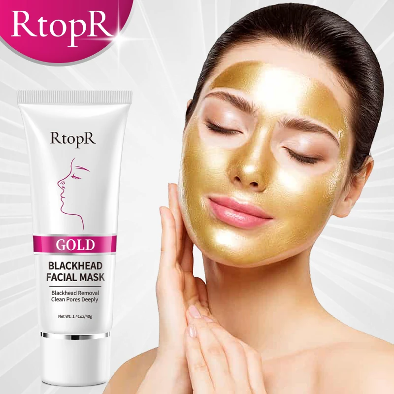 RtopR-Gold-Blackhead-Face-Mask-Blackhead-Removal-Clean-Pores-Deeply ...
