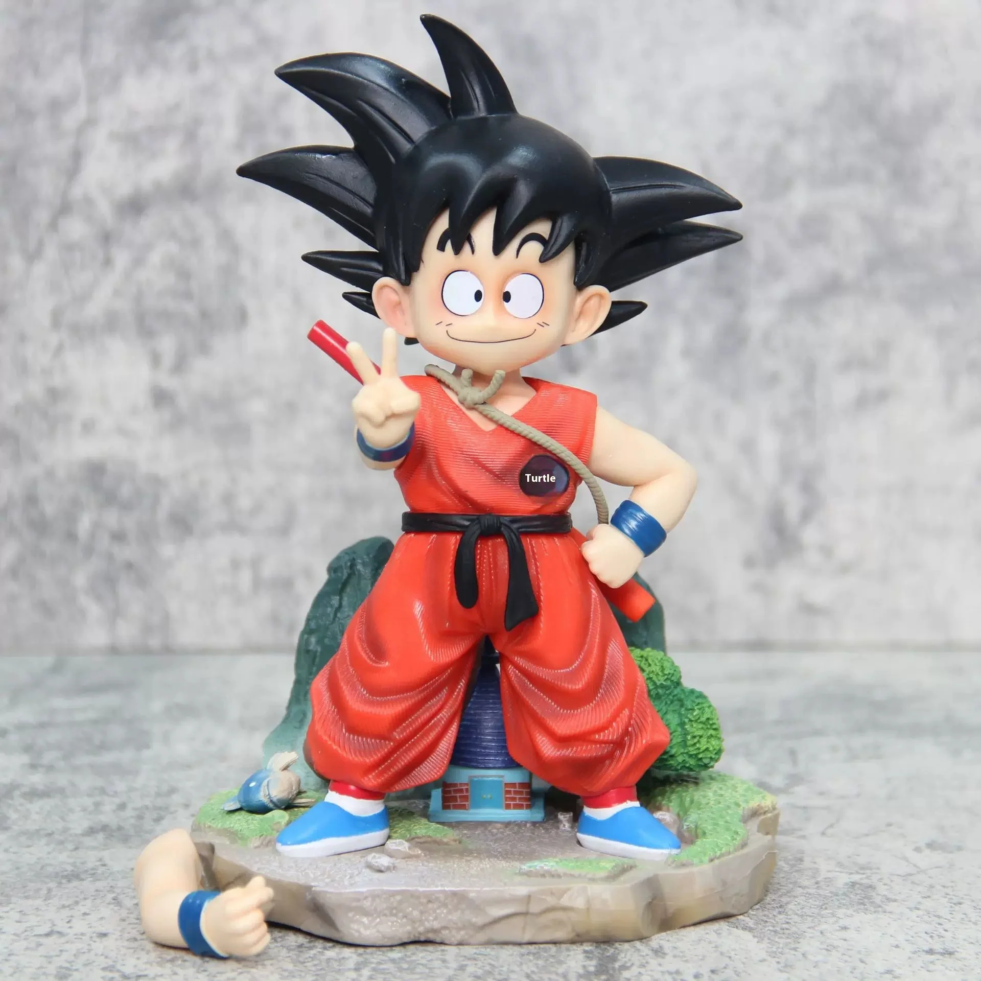 Bandai-19cm-Seven-Dragon-Ball-Handmade-GK-Childhood-Goku-Biya-Scene ...
