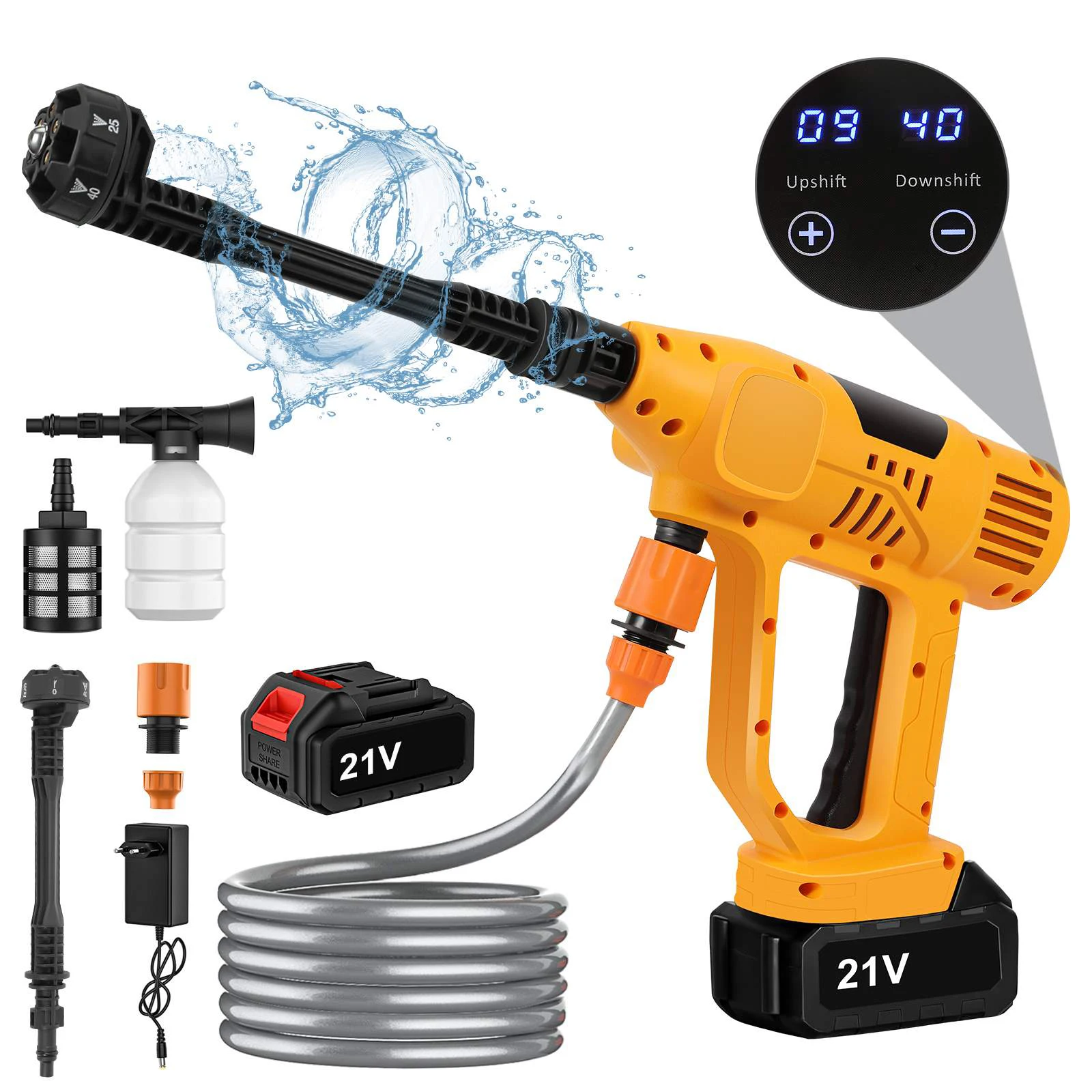 65Bar-High-Pressure-Car-Wash-Water-Gun-6-IN-1-Cordless-Water-Gun-Spray ...