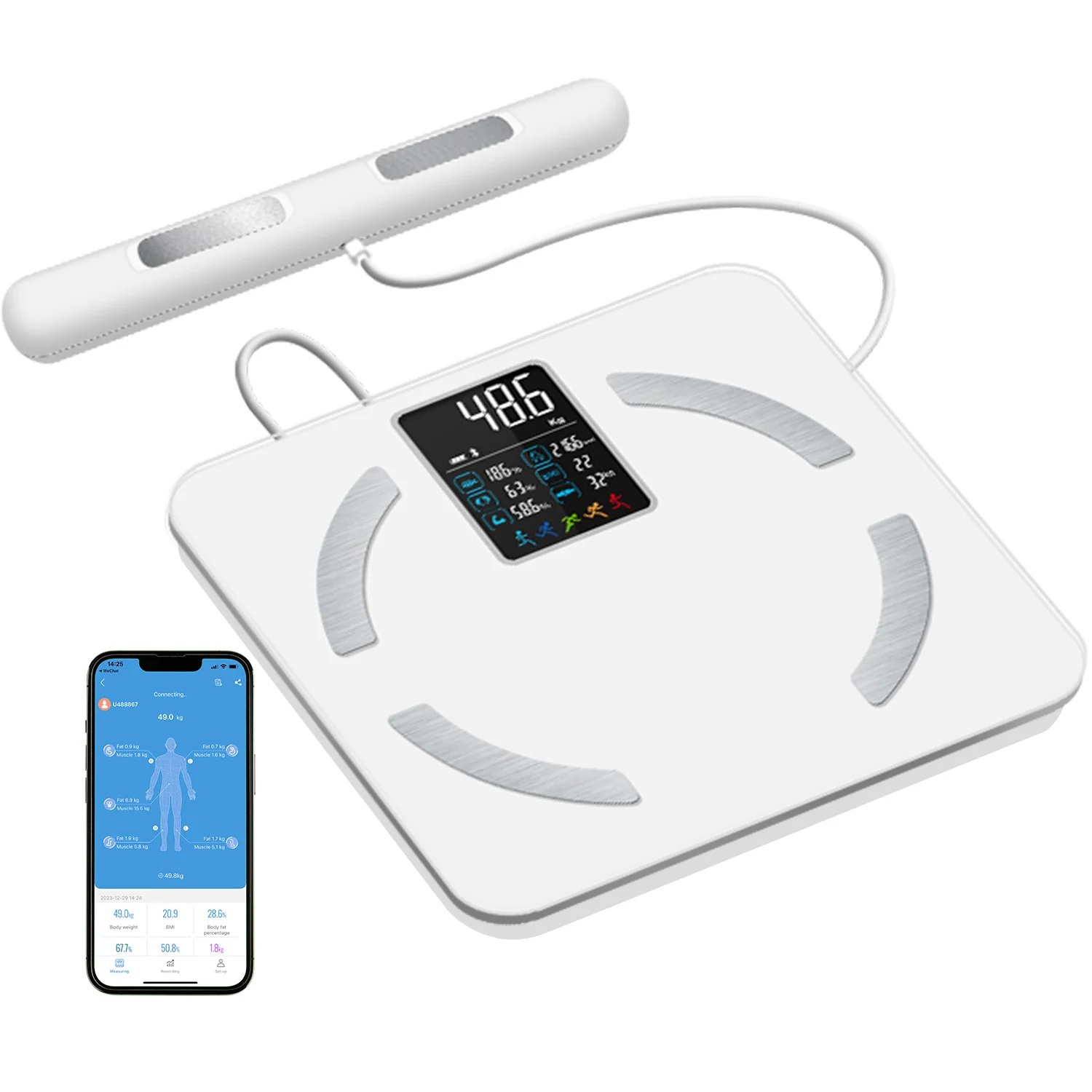 B-sculas-s-per-inteligentes-para-ba-o-balanza-de-peso-corporal-con ...