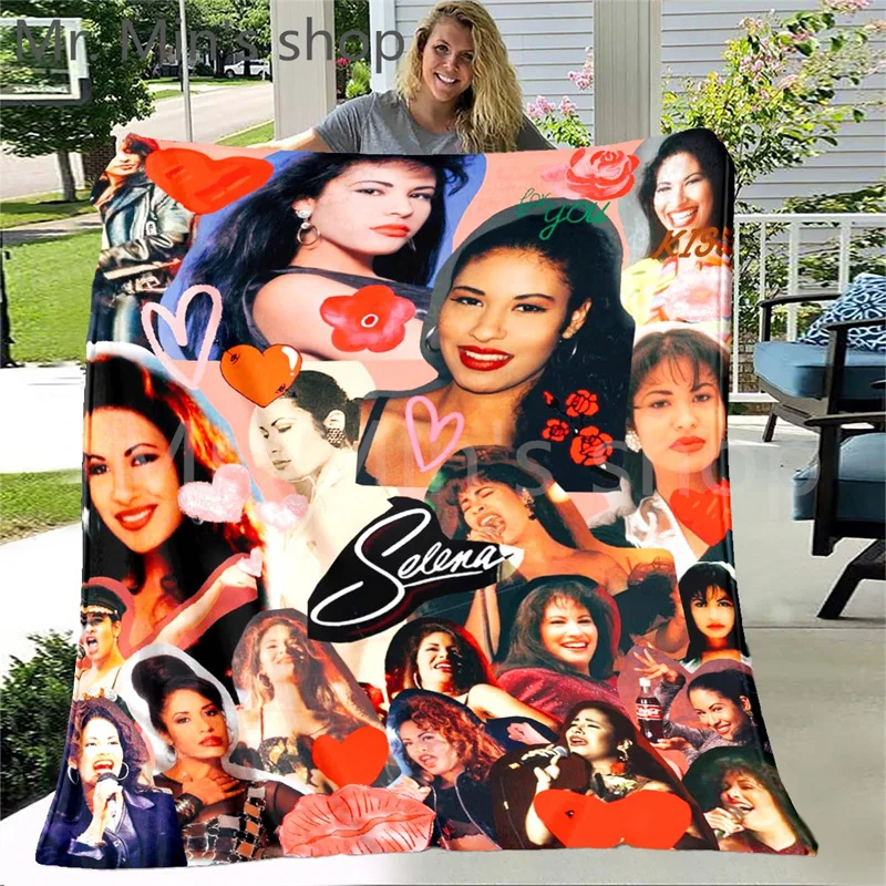 Selena-Quintanilla-Blanket-Sherpa-Microfiber-Lightweight-Plush-blanket ...