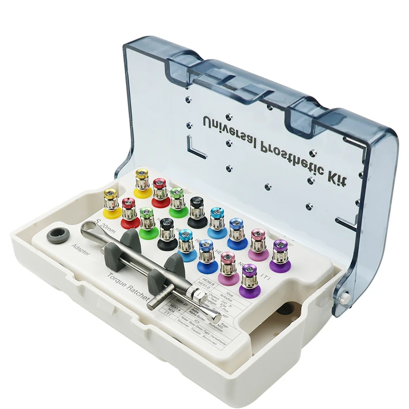 Tournevis d'implant dentaire clé dynamométrique colorée à cliquet 10 ...