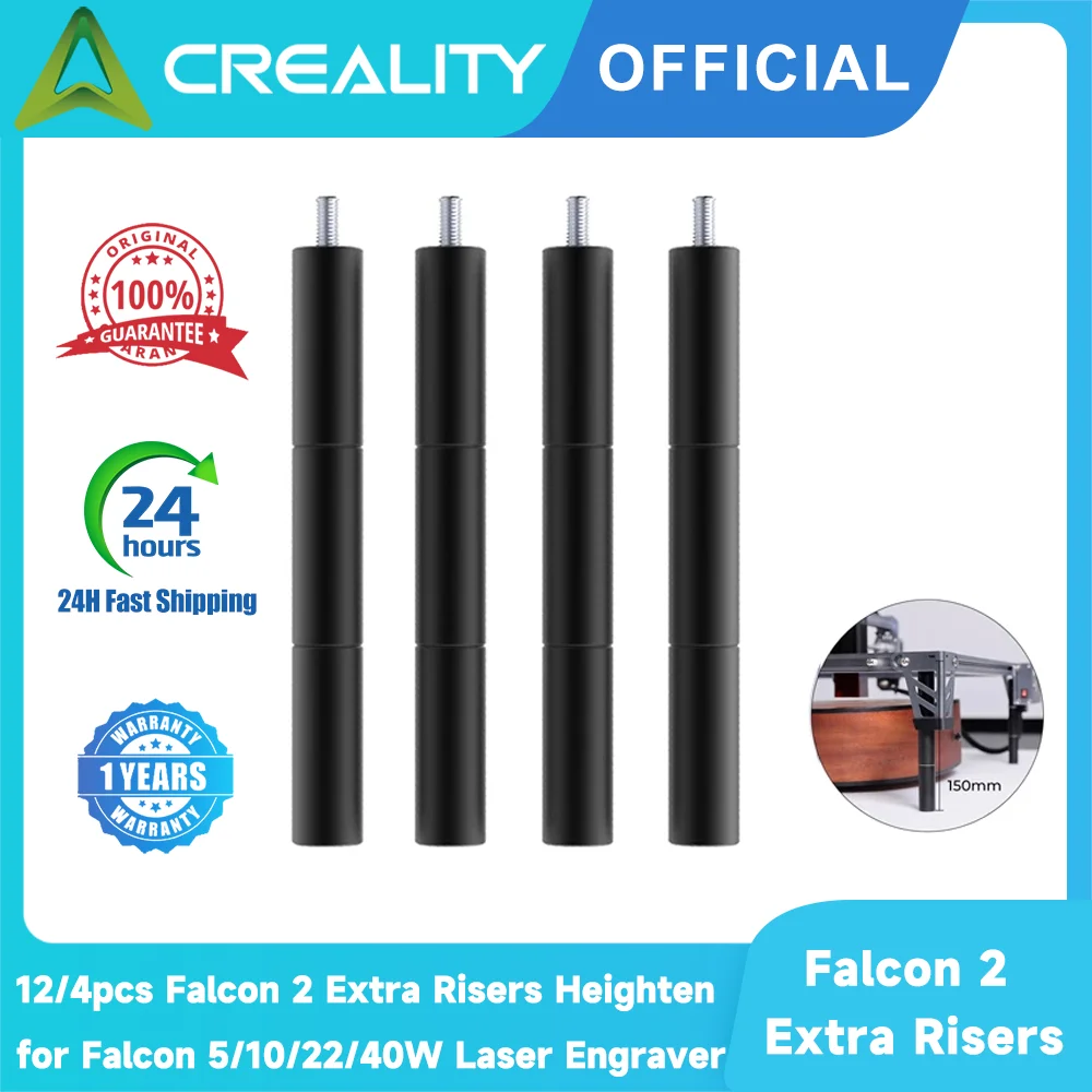 Creality-Official-12-4pcs-Falcon-2-Extra-Risers-Heighten-for-CR-Laser-5 ...