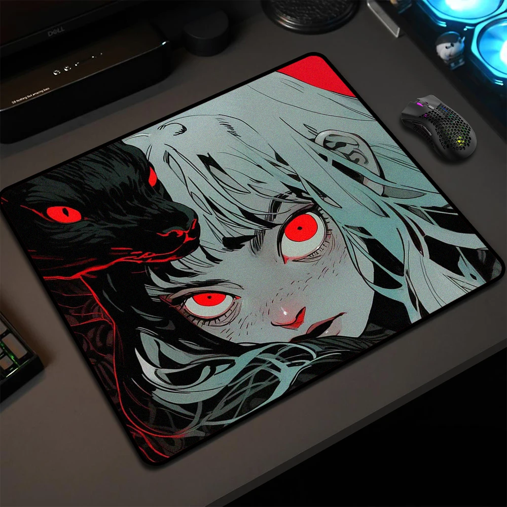Beast-Gaming-Mouse-Pad-45x40CM-Anime-Girl-Speed-Mouse-Mat-High-Elastic ...