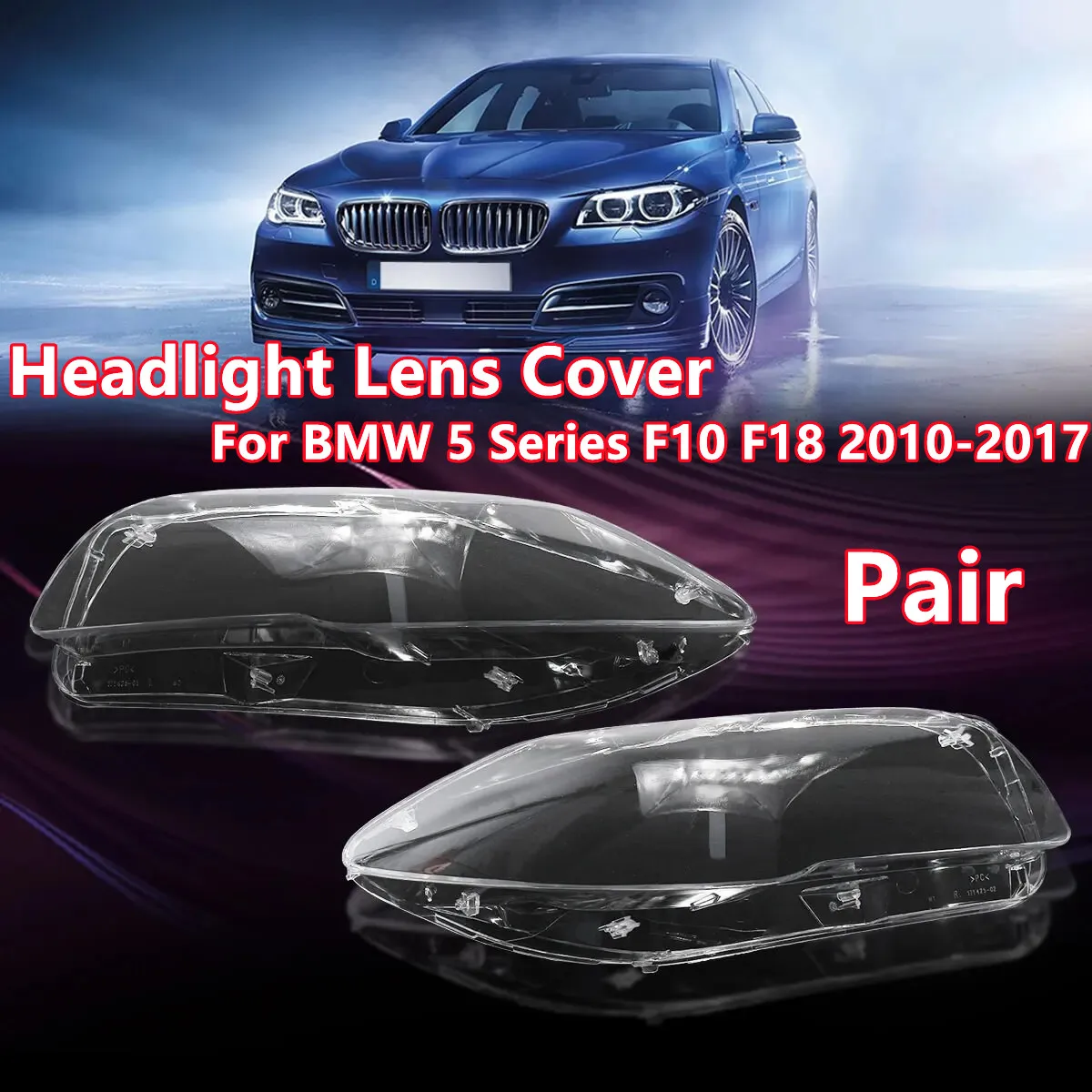 New-For-BMW-5-Series-F18-F10-520-525-535-530-2010-2017-Pair-Front ...