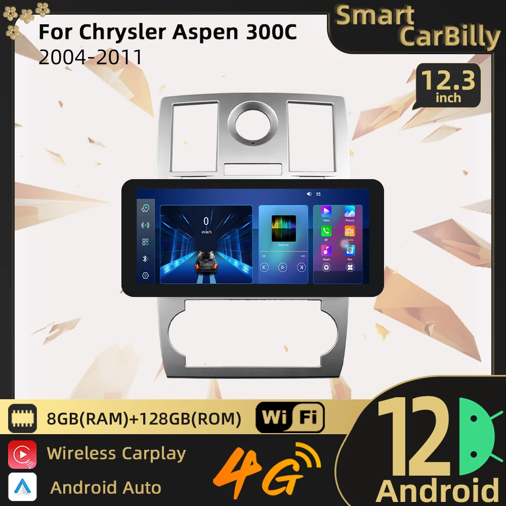 Car-Radio-Player-for-Chrysler-Aspen-300C-2004-2011-2-Din-Android-Car ...